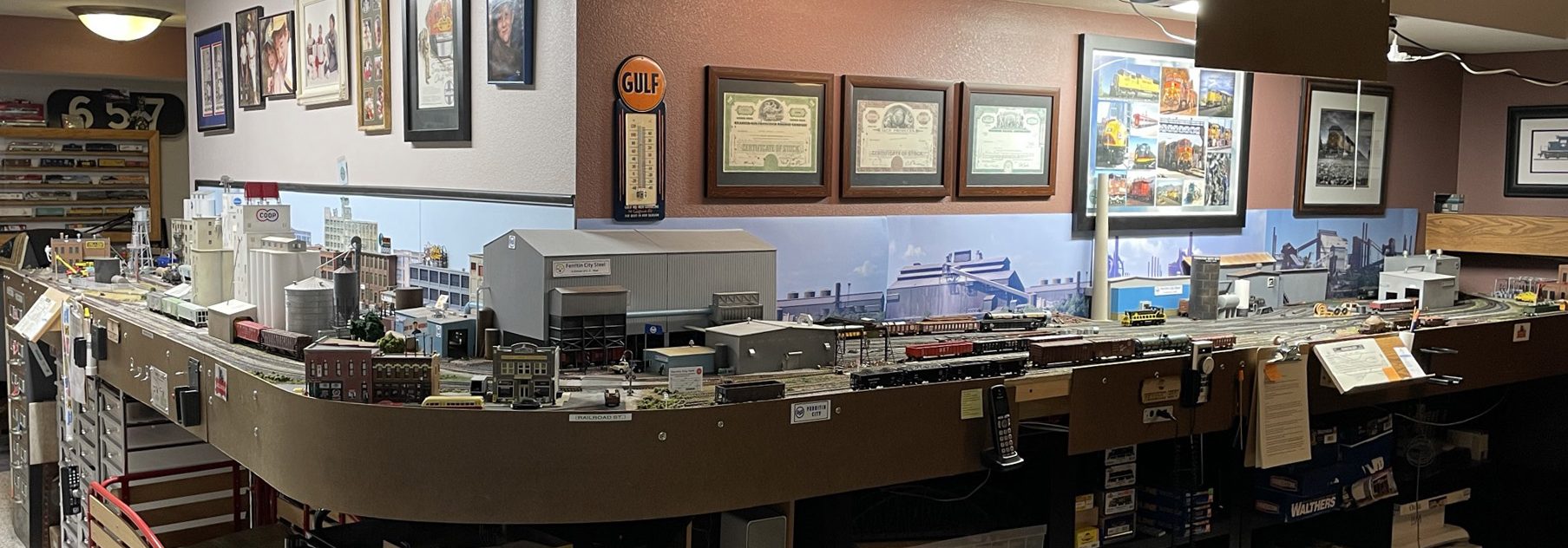 About The Layout - Saint Louis Lines Model Railroad Layout