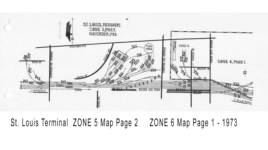 Zones 4 and 5 - Saint Louis Lines